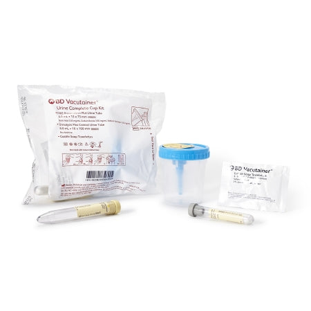 BD Vacutainer Urine Specimen Collection Kit Sterile 4 mL / 8 mL CS/50