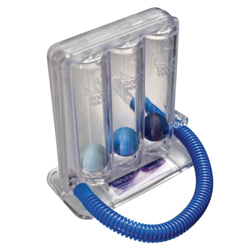 Triflow II Incentive Spirometer Deep Breathing Device EA/1